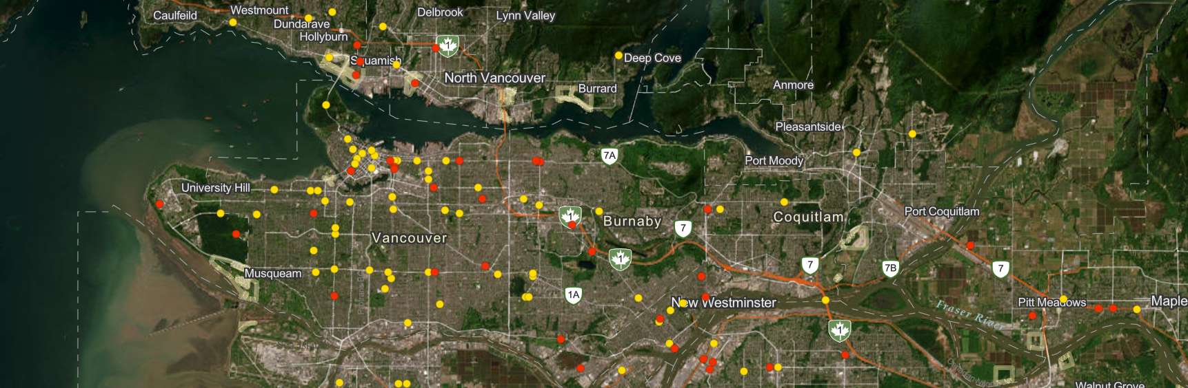 Crash Map – Vision Zero Vancouver